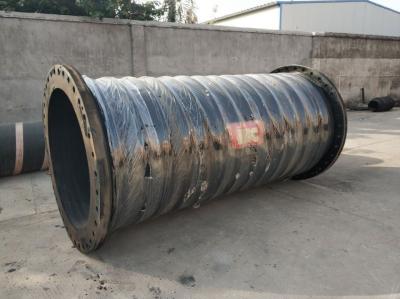 Cina Flessibile e durevole tubo di tubo di gomma DN150 20 pollici 40 piedi per la dragaggio di fanghi e fanghi di sabbia in vendita
