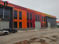China Customized Modular Prefab Industrial Metal Frame Warehouse Building with 1% Tolearance for sale