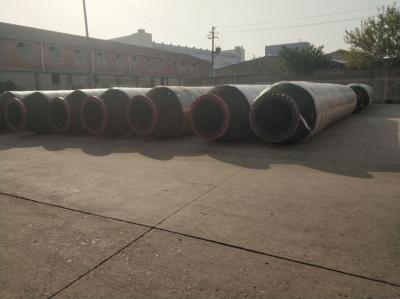 Cina Tubo di gomma resistente all'usura per aspirazione e drenaggio dell'acqua di grande diametro su draghe di sabbia in vendita
