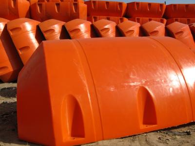 China 1200 mm HDPE-dredgebuisvlotter voor milieuvriendelijke drijvende lengte 1200 mm Te koop