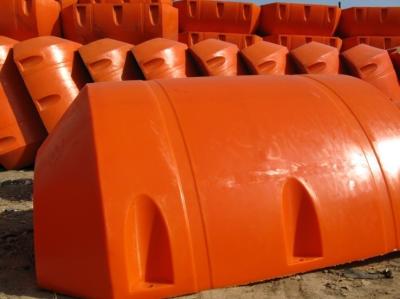 Cina 500*800 mm Piottola di dragaggio per scarico di sabbia di plastica con connessione a bulloni e giallo in vendita