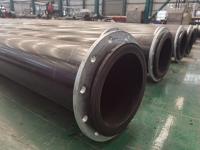 China Customizable UHMWPE Pipe for Sand Dredging Wear Resistant HDPE Pipe for sale