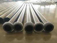 China Customizable UHMWPE Pipe for Sand Dredging Wear Resistant HDPE Pipe for sale