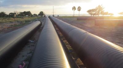 China HDPE Water Pipe for Water Supply System Solid Wall Trenchless Pipe at Affordable for sale