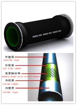 Cina Campioni di tubi di dragaggio idrico di grande diametro con connessione a flange in acciaio in vendita