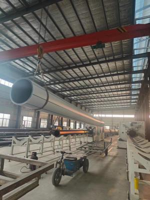 China UV-bestendige, witte co-extrudeerde HDPE-pijpleiding voor baggeren en blootgestelde werkplekken Te koop
