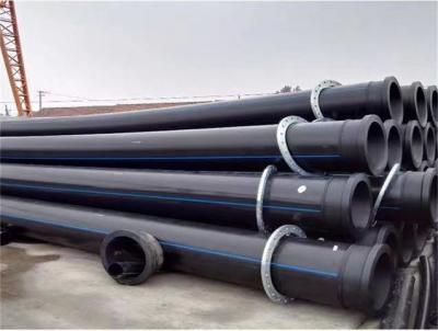 China UV-bestendige, witte co-extrudeerde HDPE-pijpleiding voor baggeren en blootgestelde werkplekken Te koop