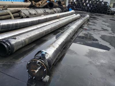 Cina 10m tubo di aspirazione/scarico da dragaggio SBR NR gomma rivestita di acciaio/filo tessile rinforzato in vendita