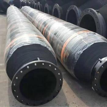 China 81-130MPa Zugfestigkeit Marine Gummi Industrie Schlauch für Baggerung Schlammentladung zu verkaufen