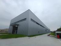 China GB Standard Light Steel Structure Warehouse Construction with 1% Tolearance for sale