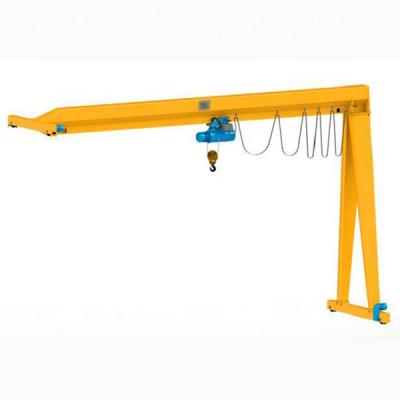 China 5ton BMH Model electric hoist semi-gantry crane for sale