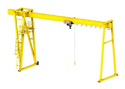 China High duty Rail mounted single girder mobile gantry crane for sale with CE for sale