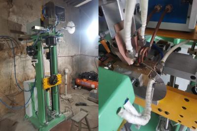 China Automatic high frequency brazing machine for diamond saw blade repair line for sale