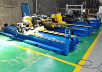 China Servo Motor Cold Cut Flying Saw Machine 114mm Pipe Cutting 130m/min for sale