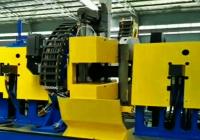 China Double Saw Blade Fully Automatic Cold Milling Sawing Machine 380V 22KW for Round Square Pipe for sale