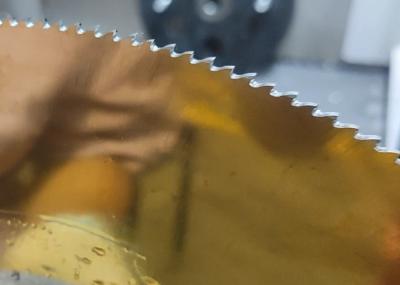 China Automatic teeth grinding machine for HSS saw blade tooth shape repairing for sale