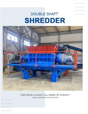 Cina 110kW Potente Twirl Shaft Shear Shredder per la triturazione pesante di acciaio e ferro in vendita