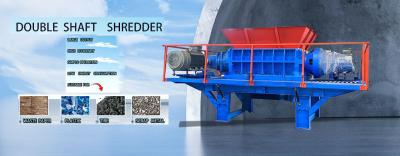 Cina 110kW Potente Twirl Shaft Shear Shredder per la triturazione pesante di acciaio e ferro in vendita