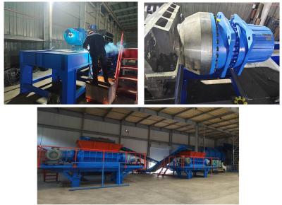 Cina 110kW Potente Twirl Shaft Shear Shredder per la triturazione pesante di acciaio e ferro in vendita