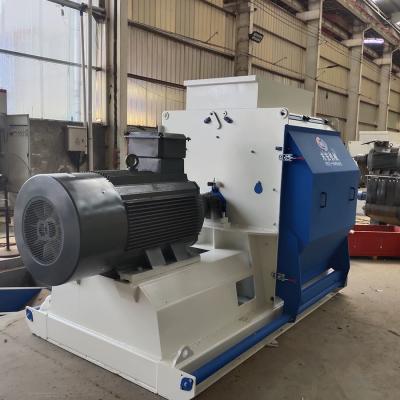 China CE Certificate Wood Chips Straw Hammer Mill Crusher Machine for Grinding Large Capacity for sale