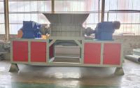 China Single Shaft Shredder for Plastic Waste Recycling 55-160kW Industrial Shredder for sale
