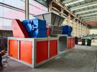 China Single Shaft Shredder for Plastic Waste Recycling 55-160kW Industrial Shredder for sale