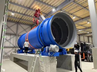 中国 廃棄物家電用の二軸スレッダー 炭素鋼材料 8000 kg 重量 販売のため