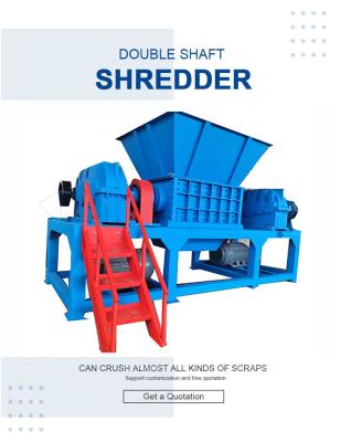China Building Material Shops Double-Shaft Shredder Shear Quilt Crusher for Multifunctional for sale