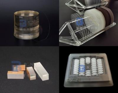 中国 Z Xは光学等級がポーランド両側LiNbO3ウエファーの水晶を切った 販売のため