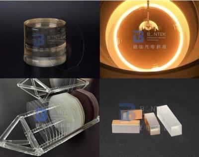 中国 100um厚い超薄いLiTaO3ウエファーはZ Pyroelectricの適用のために切れた 販売のため