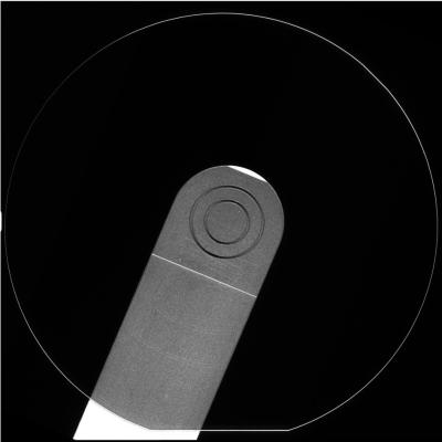 Chine 4 inch Single Crystal Quartz Wafer 42Y Cut Double Side Polish à vendre