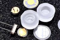 China Quartz End Caps 13.80mm High Temperature High Pressure Optical Grade Silica for sale