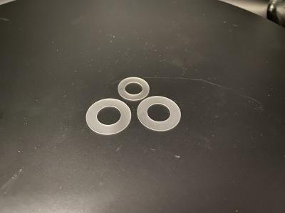 중국 압력 감지용 듀얼 사이드 폴리싱 싱글 크리스탈 쿼츠 링 판매용