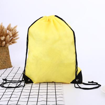 Cina Best Style Waterproof Drawstring Bag Gym Waterproof Backpack Sports Bag With Drawstring For Travel Fitness Beach Basketball Yoga in vendita