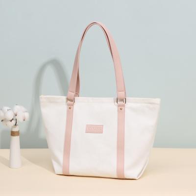 Cina HH durable Ladies HandbagsPurse and bump join together large capacity canvas bag in vendita