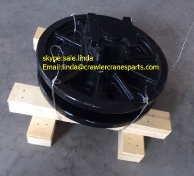 China Undercarriage Replacement Part Guide Idler Wheel Roller for Nissha DHP80 Pile Driving Machinery for sale