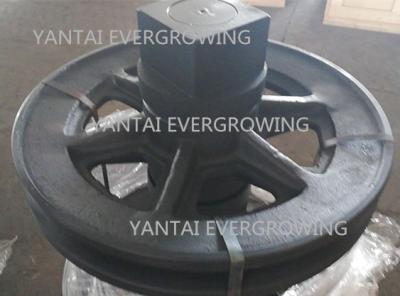 China Undercarriage Replacement Part Guide Idler Wheel Roller for Sumitomo LS138 Crawler Crane for sale
