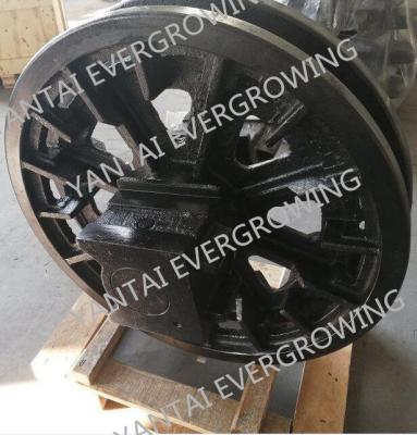 China OEM undercarriage part Idler Wheel Roller for Nissha DH608 Crawler Crane for sale