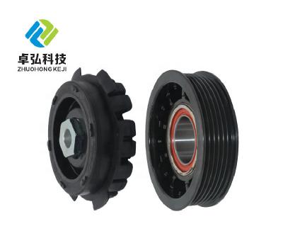 中国 JH-COPU013 7SEU16C オート AC コンプレッサー ポリークラッチキット 6PK 105MM 12V 販売のため