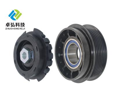 中国 6SEU14C オート AC コンプレッサー ポリークラッチキット 6PK 105MM 12V カーフィット フォルクスワーゲン T5 販売のため