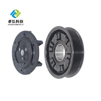 中国 2007-2024年 JH-COPU024 オート AC コンプレッサー ポリークラッチキット 6PK 105MM 12V 販売のため
