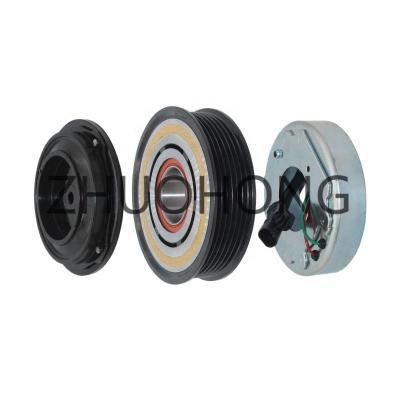 China Auto Fitment Chevrolet SILVERADO 2007- Auto AC Compressor Pulley Clutch Kit 6PK 114MM 12V Te koop
