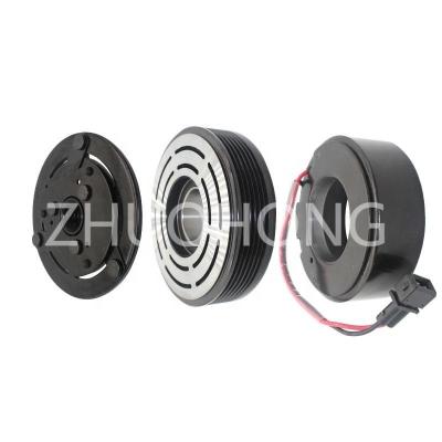 China 6PK 130MM 12V Auto AC Compressor Pulley Clutch Kit voor VW FAW JETTA 2013- 1.6 Motor 1.6 Te koop