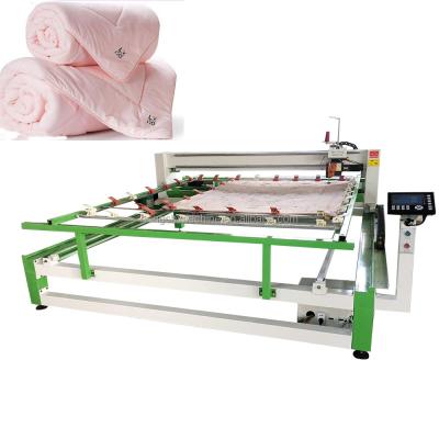 China Pattern customized computer control industrial single needle quilting machine for comforter for sale