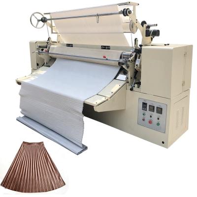 China Factory Textile Fabric Cloth Dress Pleating Machine Multifunction Pleated Blinds Skirt Making Machine for sale