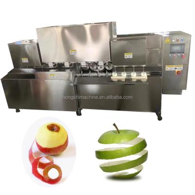 China Apple peeling slicing cutting machine/Apple peel and core machine/Apple core slicer peeler cutter machine for sale