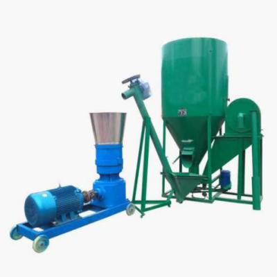 China Small capacity flat die Biomass pellet machine price for sale