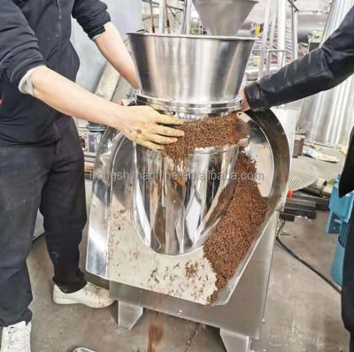 China Chicken Essence Granlues Making Machine Rotary Drum Wet Powder Extruding Granulator Machine for sale