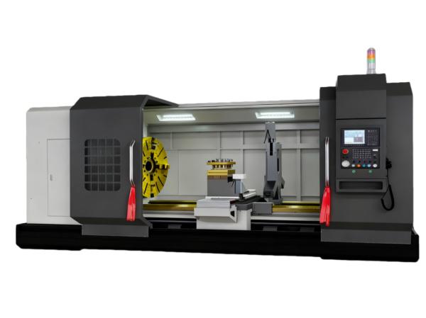 Quality Manual Vertical Flat Bed CNC Lathe Machinery 30rpm-835rpm 3C Certified for sale