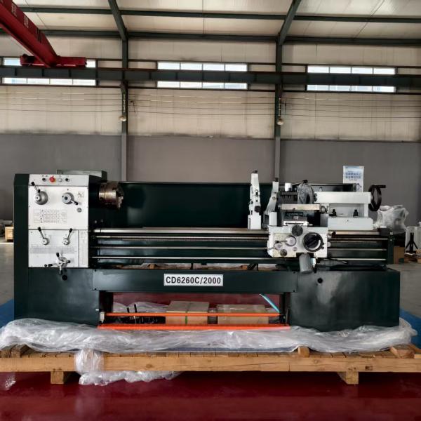 Quality 600mm 7.5kW Gap Bed Engine Lathe Machine CD6260C For Multi Thread Machining for sale